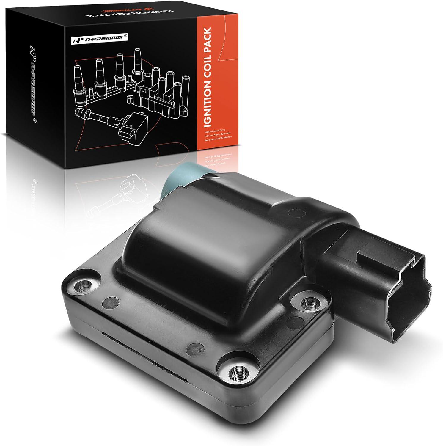 A-Premium Engine Ignition Coil Compatible with Honda Accord 1994-1997 ...