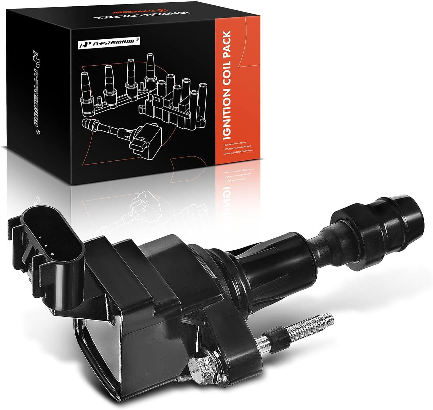 A-Premium Engine Ignition Coil Pack Compatible with Buick LaCrosse ...