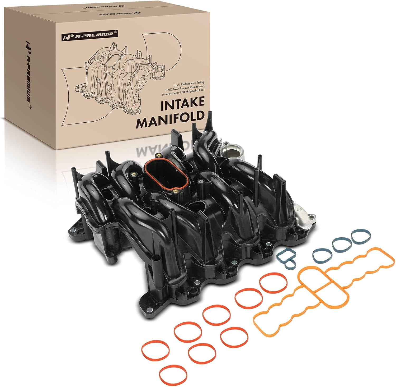 A-Premium Engine Intake Manifold with Gasket Compatible with Ford ...