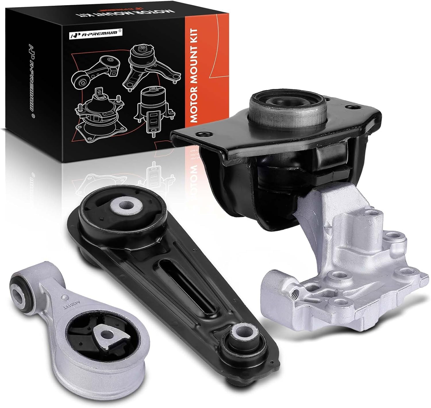 A-Premium Engine Motor Mount and Torque Strut Mount Kit Compatible with ...