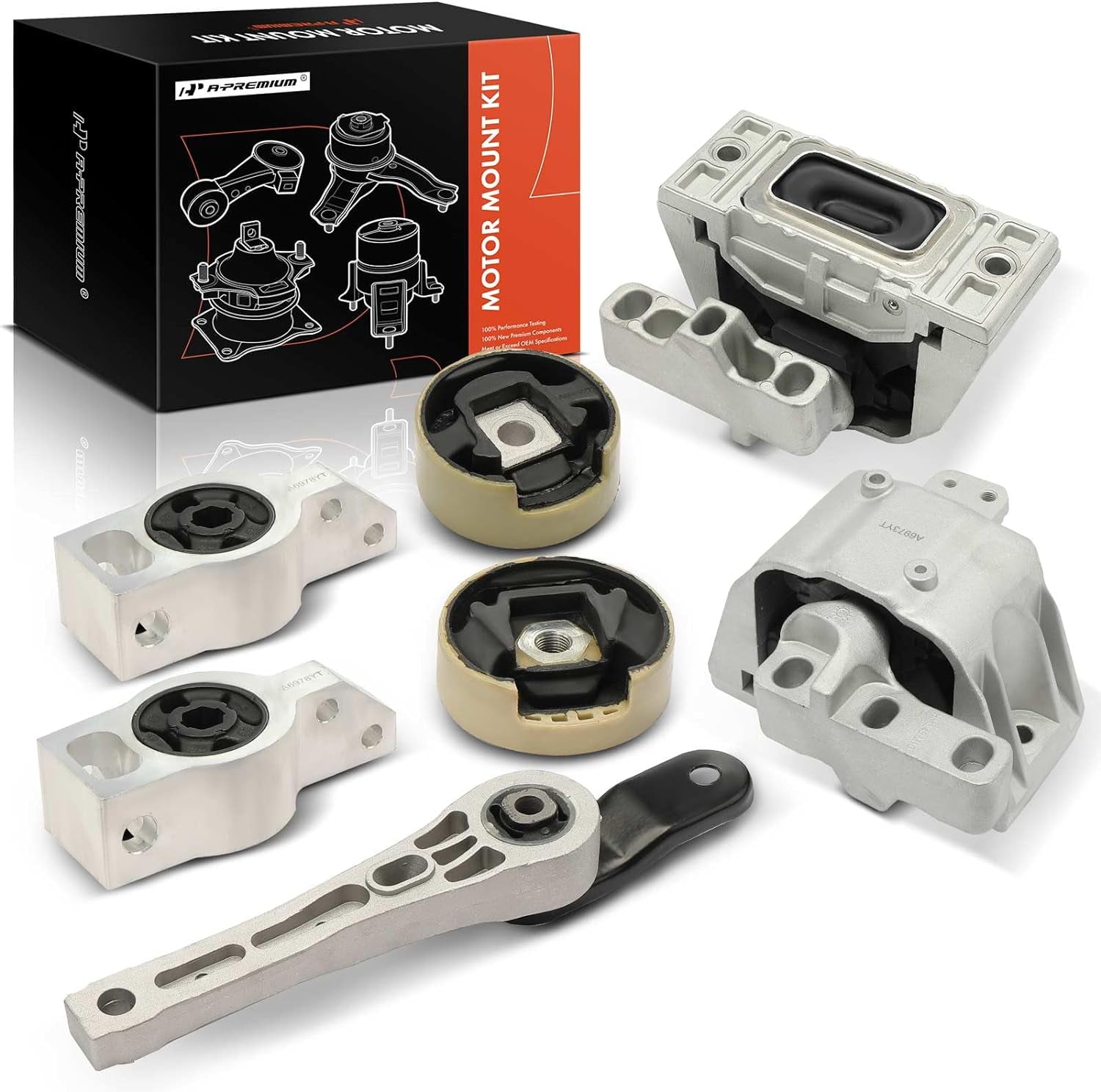 A-Premium Engine Motor Mount and Transmission Mount and Torque Strut ...