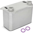 A-Premium Engine Oil Cooler Compatible with Tesla Model 3 2017-2022 ...