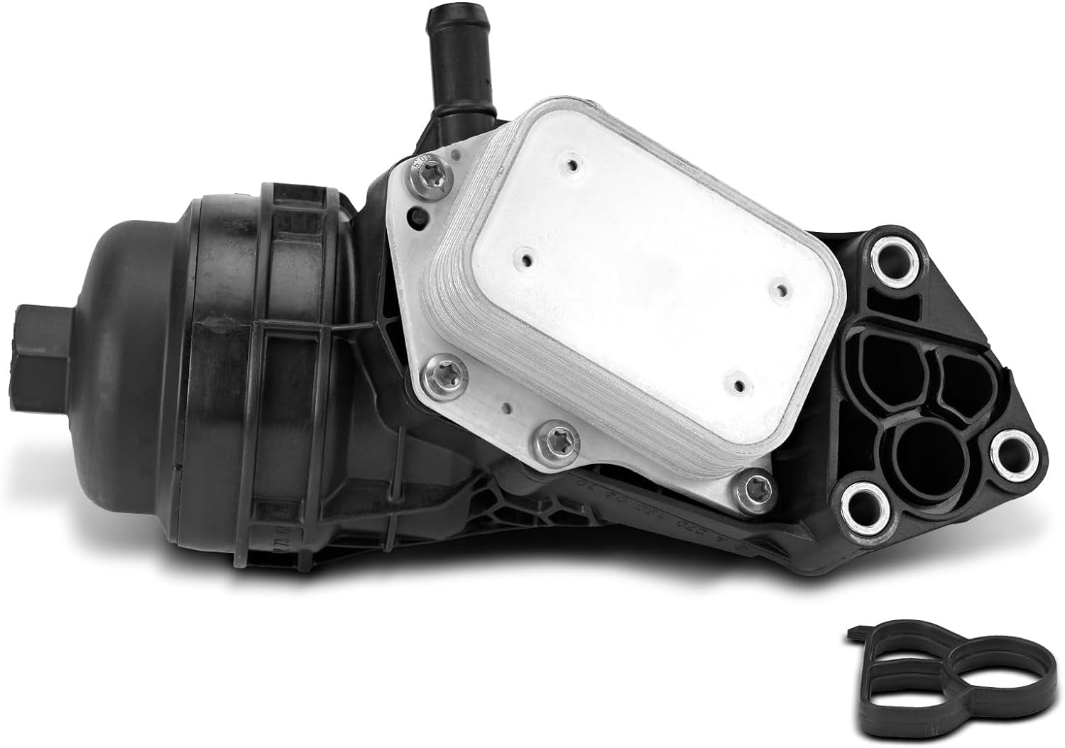 A-Premium Engine Oil Cooler and Oil Filter Housing [with Gasket ...