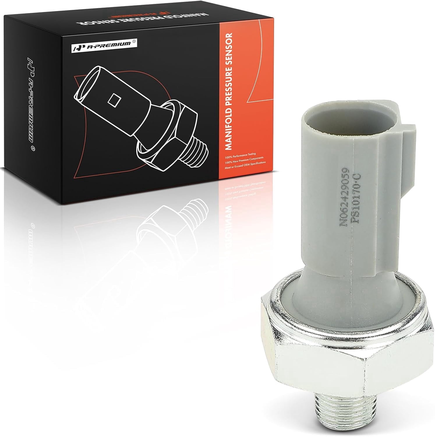 A-Premium Engine Oil Pressure Sensor [1 Pin] Compatible with Mitsubishi ...