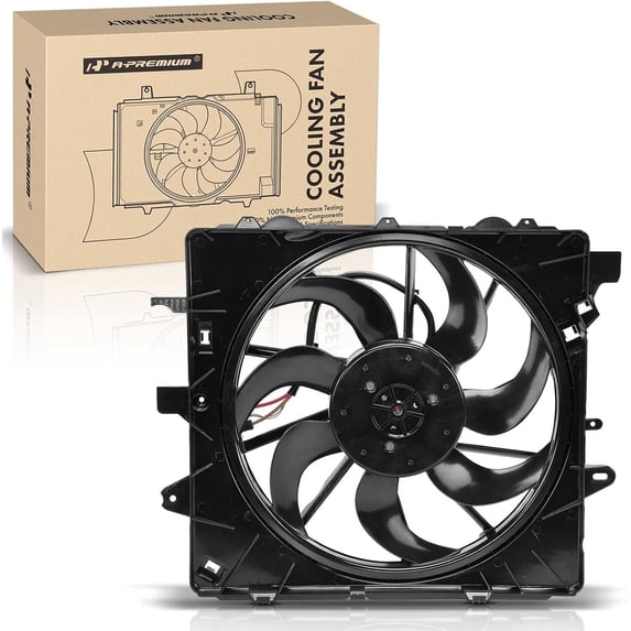 A-Premium Engine Radiator Cooling Fan Assembly with Brushless Motor ...