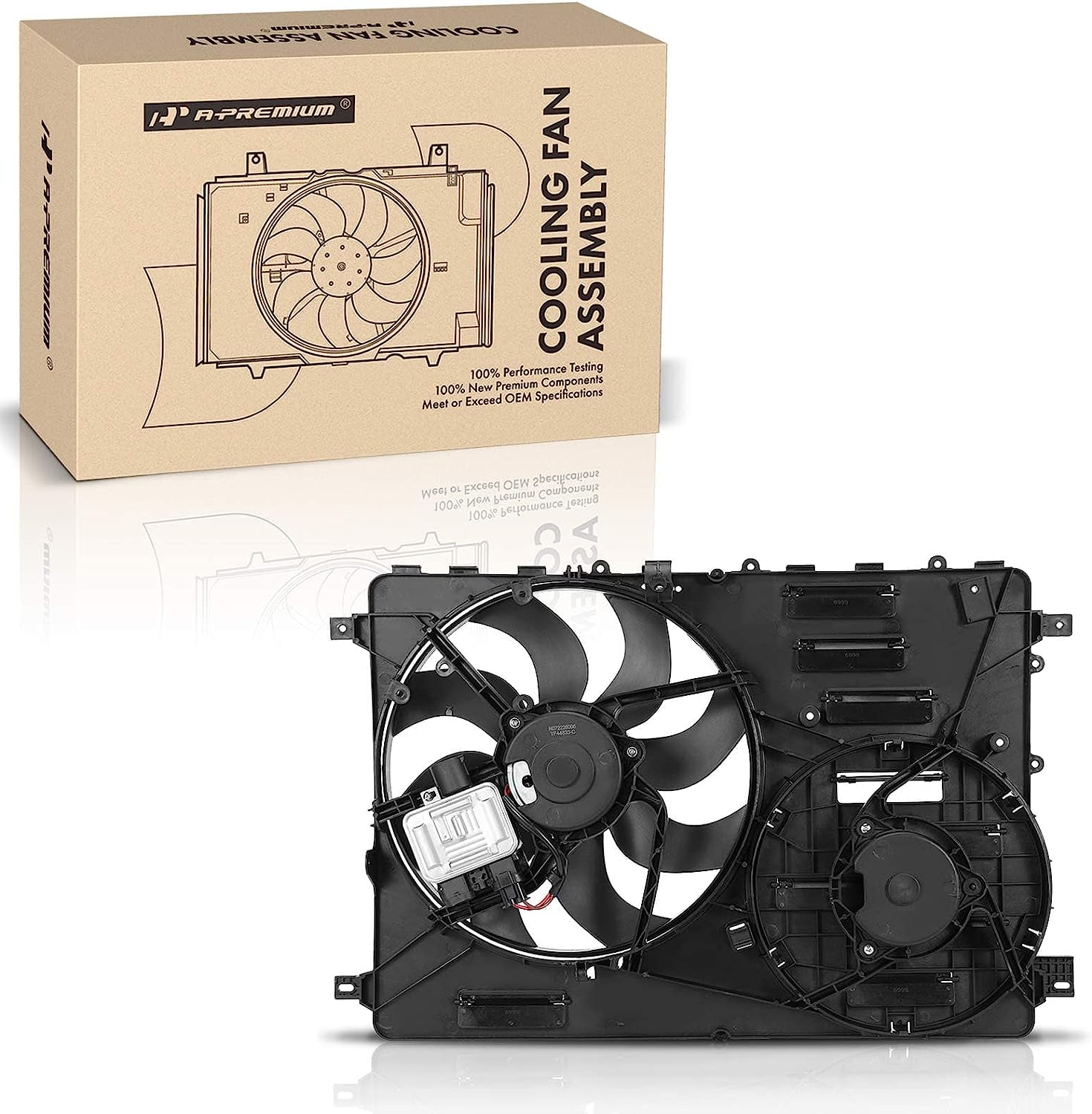 A-Premium Engine Radiator Cooling Fan Assembly Compatible with Land ...