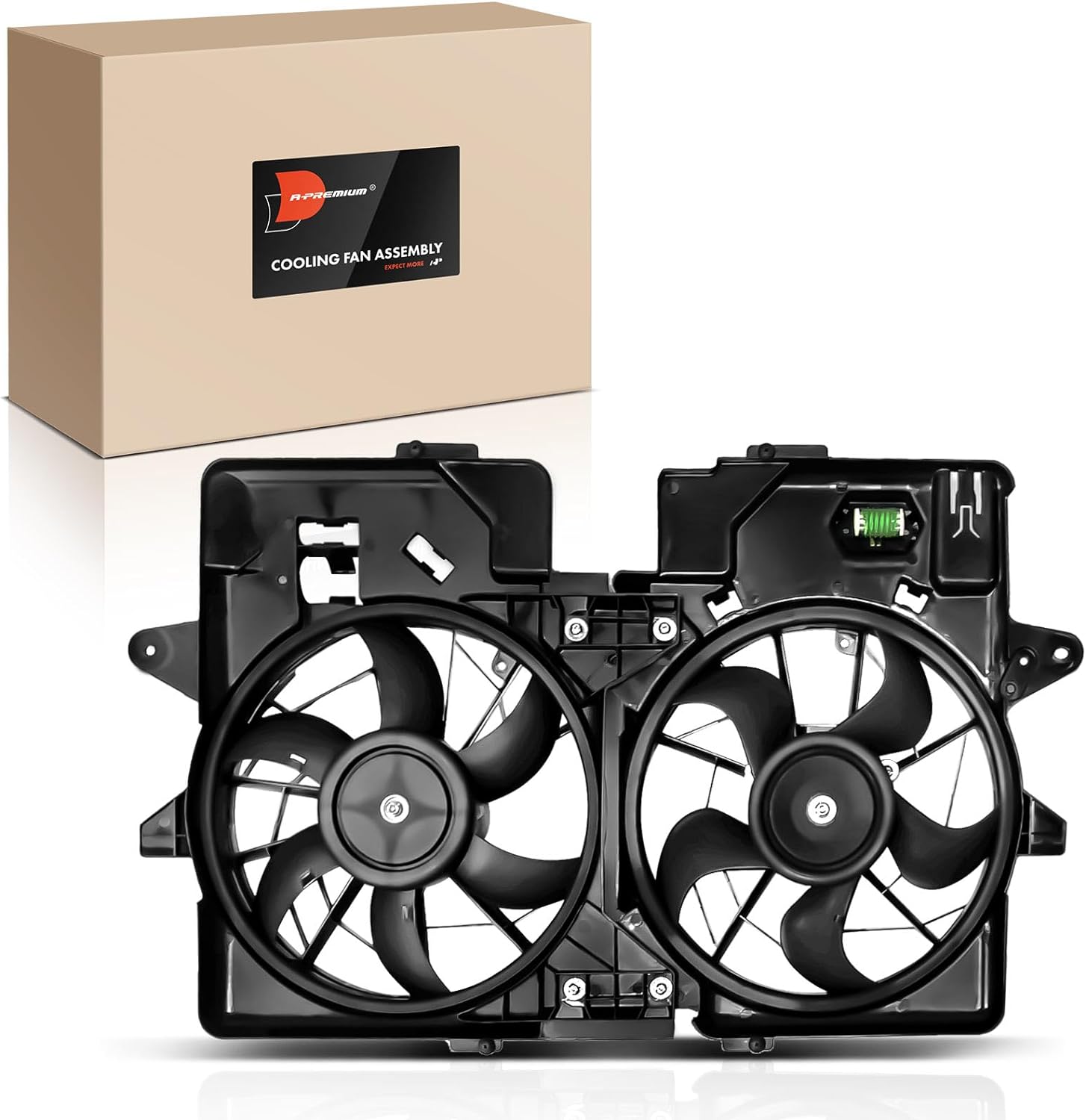 A-Premium Engine Radiator Cooling Fan Assembly Compatible with Select ...