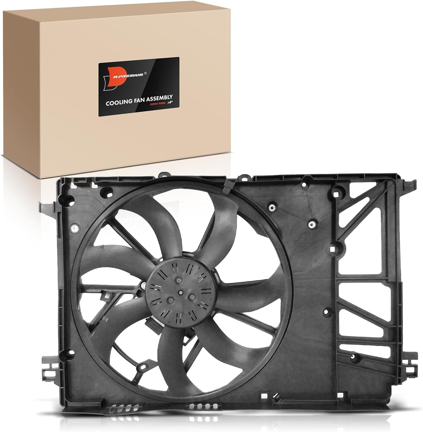 A-Premium Engine Radiator Cooling Fan Assembly Compatible with Select ...