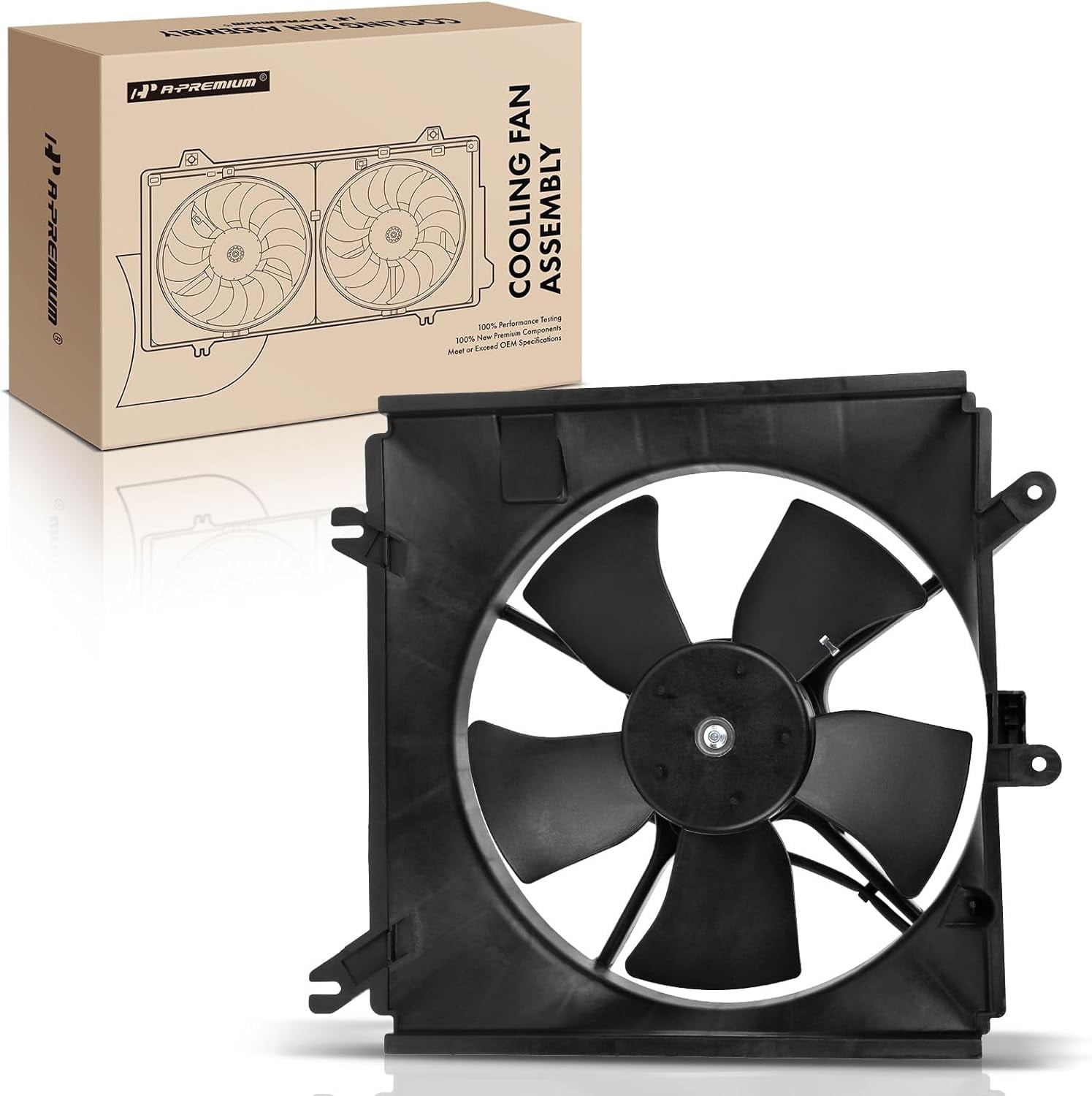 A-Premium Engine Radiator Cooling Fan Assembly Compatible with Kia ...