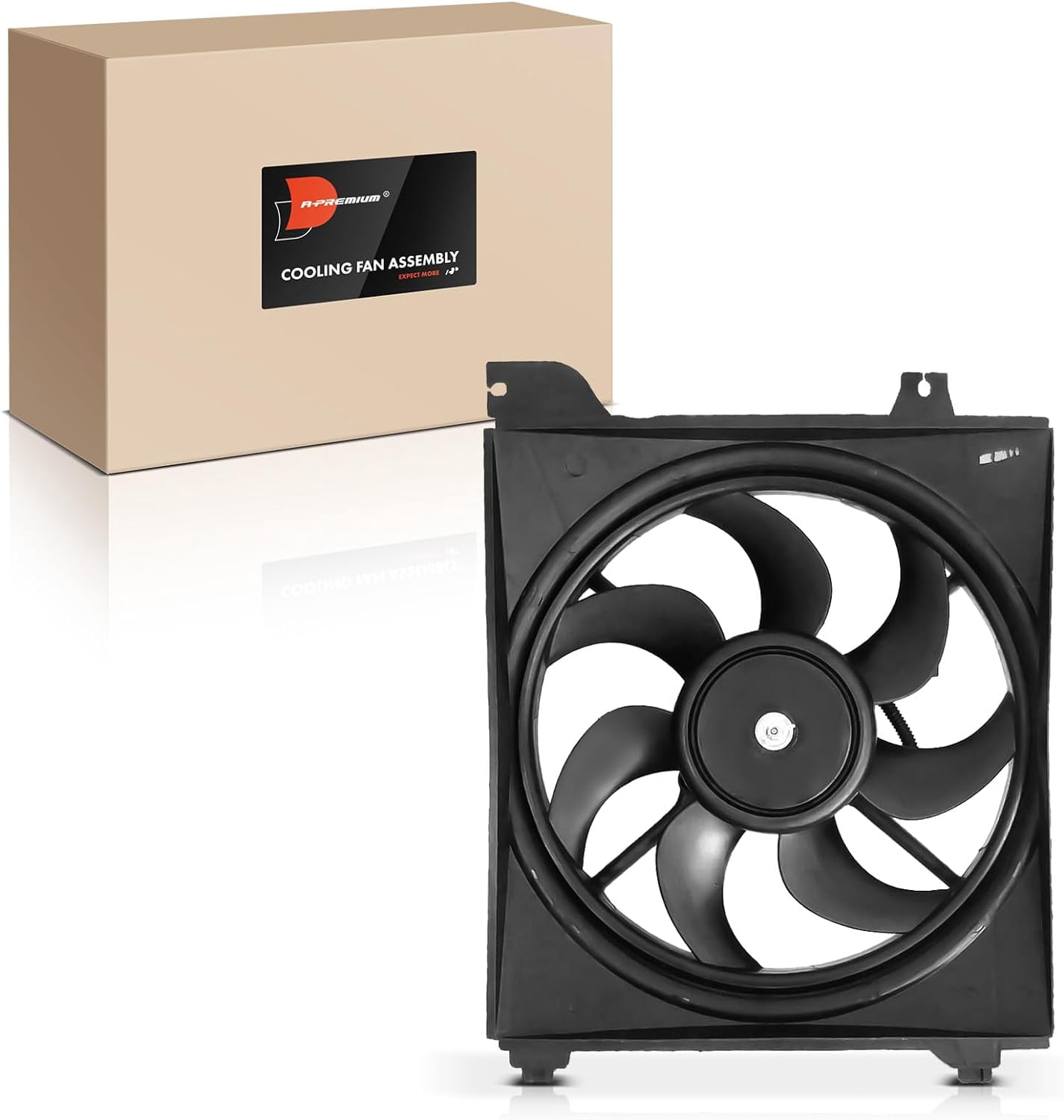 A-Premium Engine Radiator Cooling Fan Assembly Compatible with Select ...