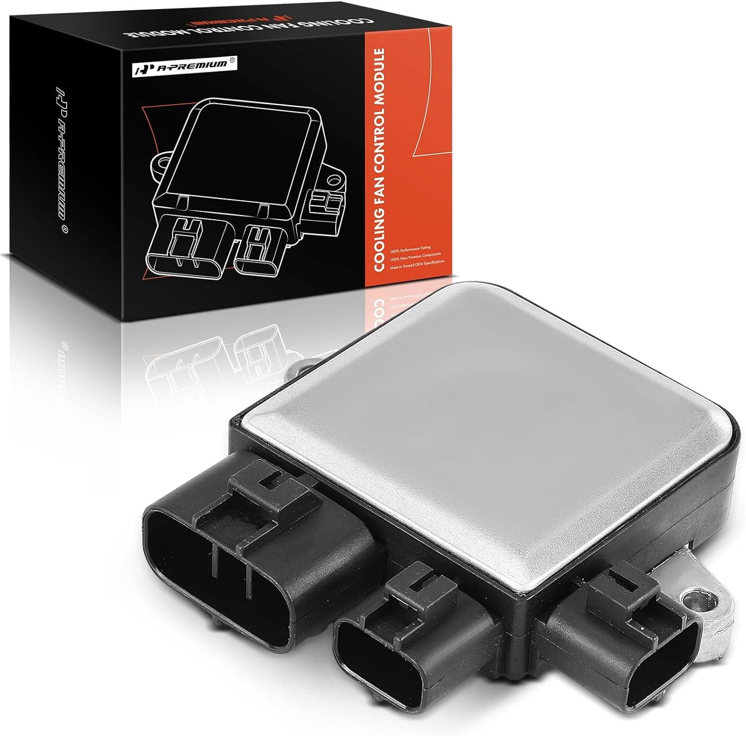A-Premium Engine Radiator Cooling Fan Control Module Compatible with Infiniti Q50, QX50, Q60 ...