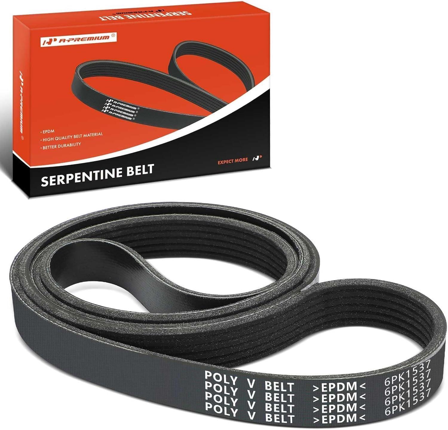 A-Premium Engine Serpentine Drive Belt Compatible with Toyota, BMW ...