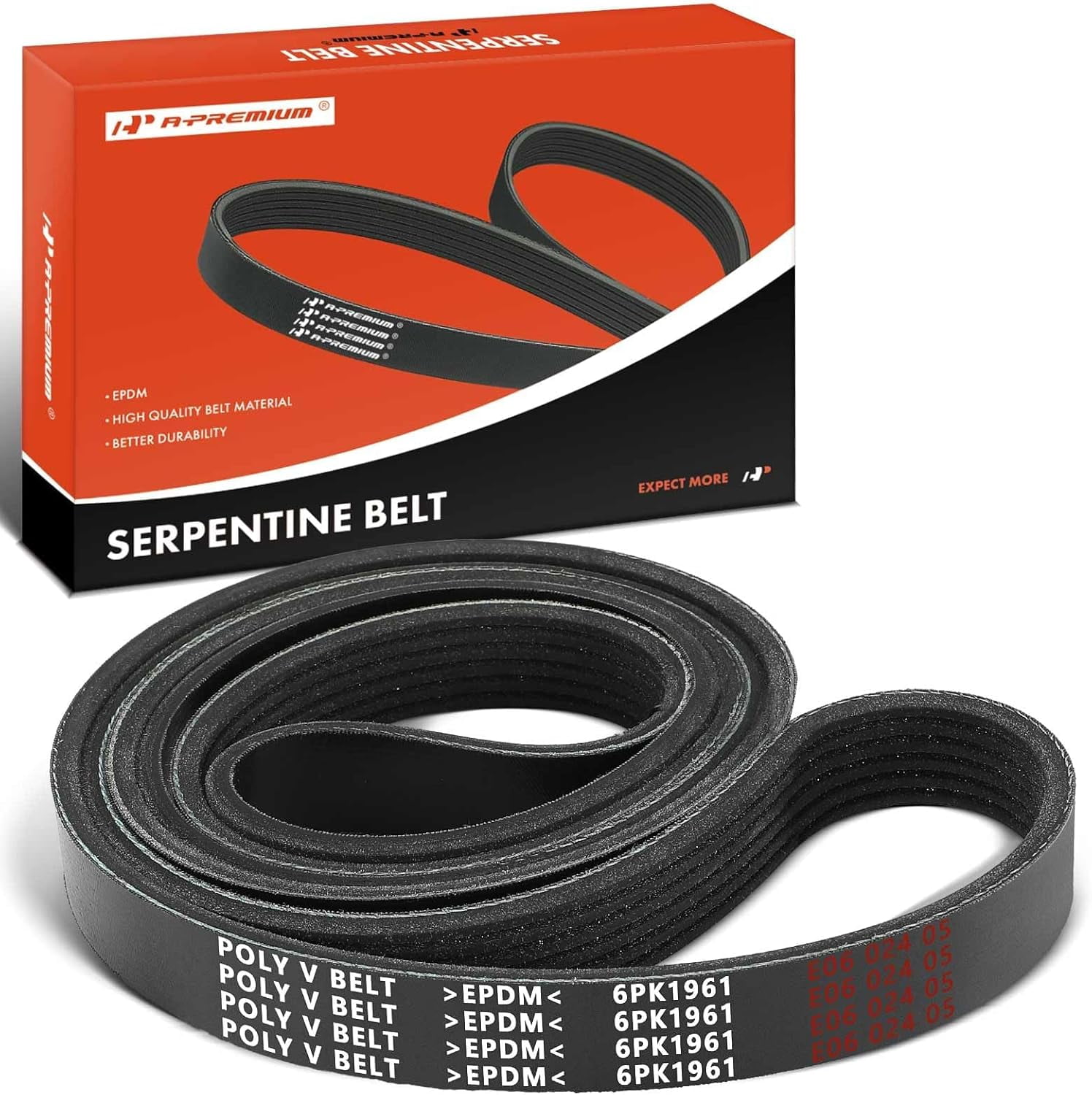A-Premium Engine Serpentine Drive Belt Compatible with Subaru Forester ...