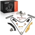 A-Premium Engine Timing Chain Kit with Water Pump Compatible with Ford ...