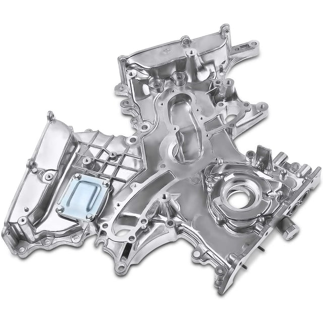 A-Premium Engine Timing Cover with Oil Pump Compatible with Toyota ...