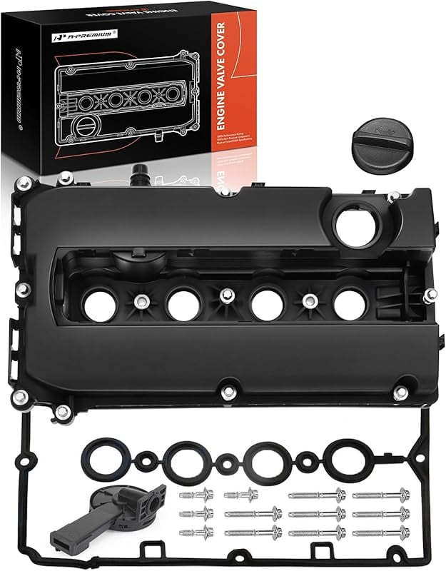 A-Premium Engine Valve Cover Kit Compatible with Chevy Cruze 2010-2016, Sonic 2012-2018, Trax ...