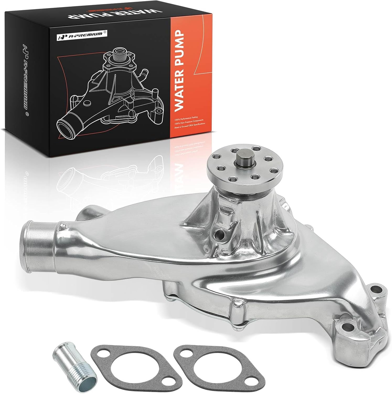 A-Premium Engine Water Pump Compatible with Chevy 1965-1976 Big-Block ...