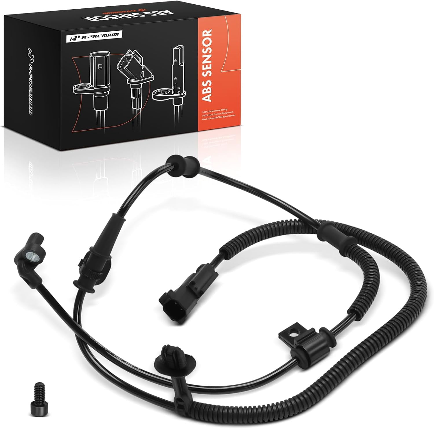 A-Premium Front ABS Wheel Speed Sensor Compatible with Ford Models - F ...