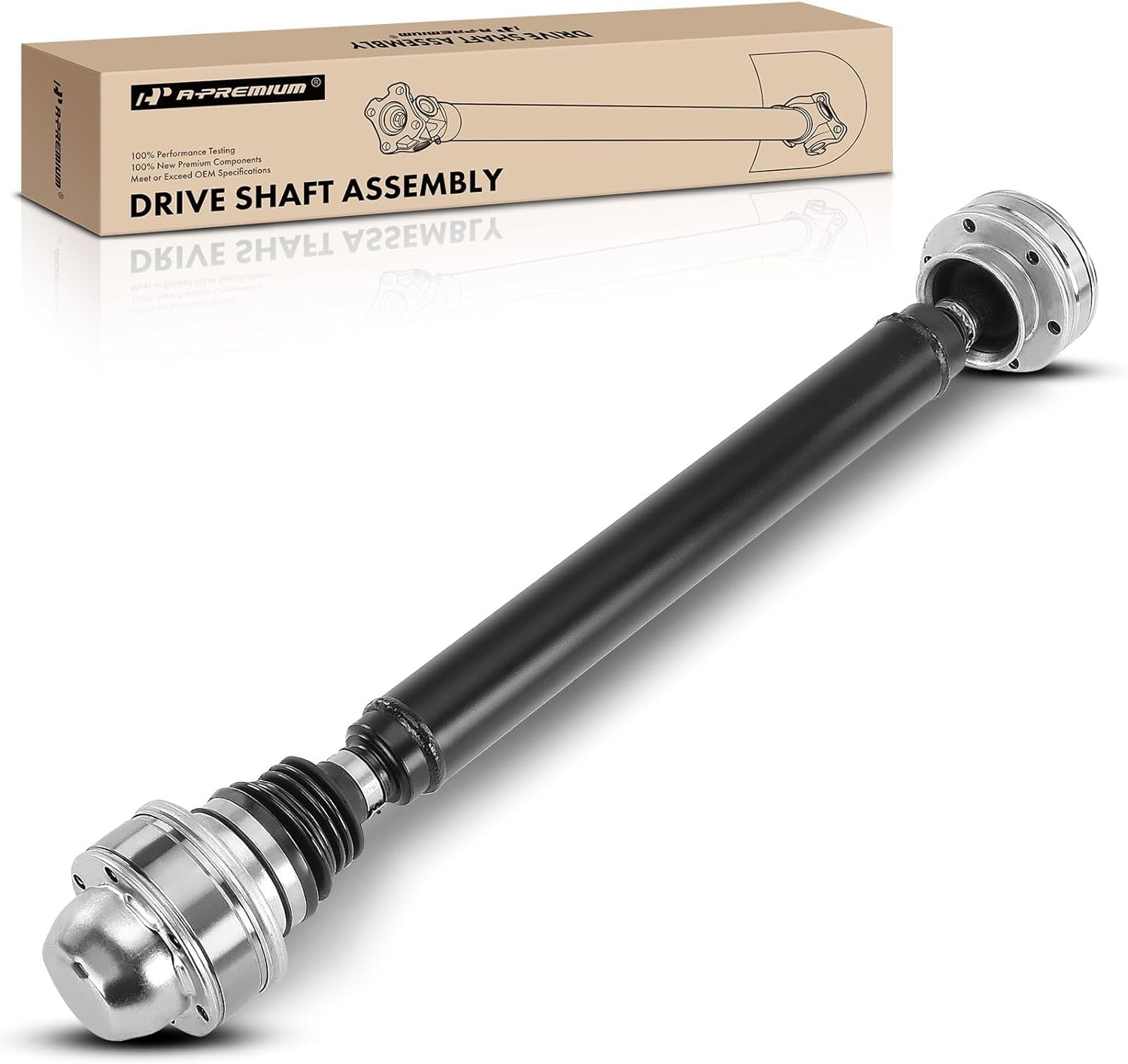 A-Premium Front Complete Drive Shaft Prop Shaft Driveshaft Assembly Compatible with Ford Bronco ...