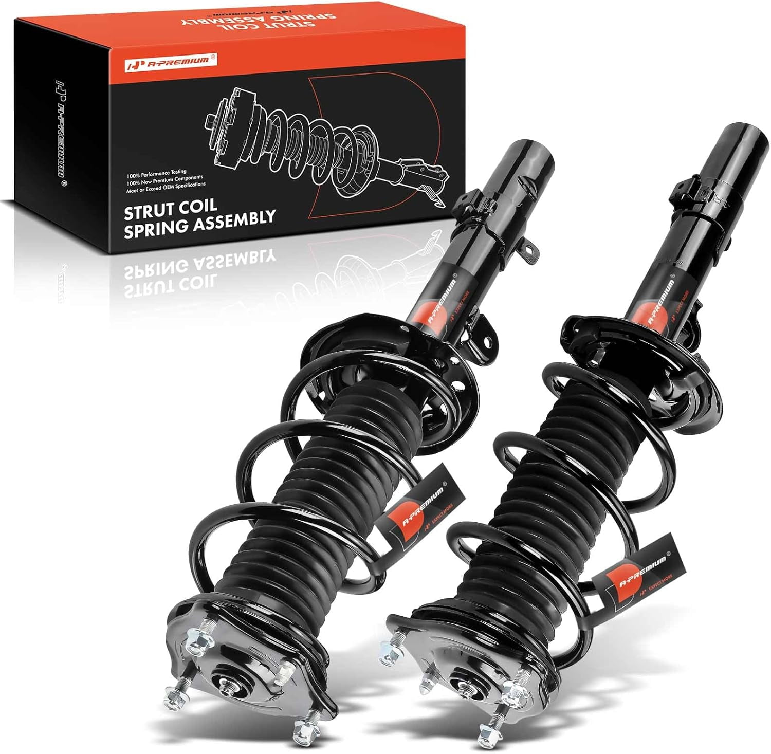 A-Premium Front Complete Strut & Coil Spring Assembly Compatible with ...