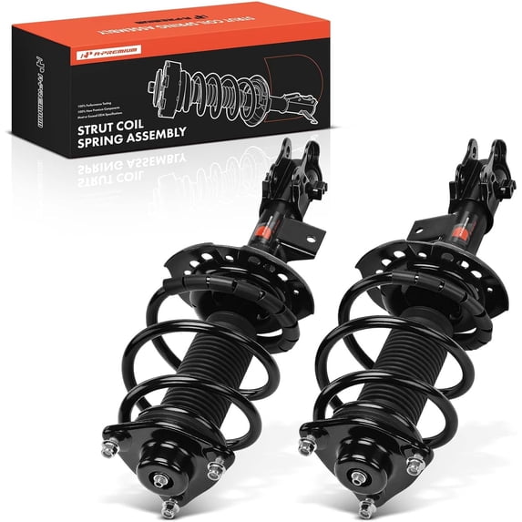 A-Premium Front Complete Strut and Coil Spring Assembly Compatible with ...