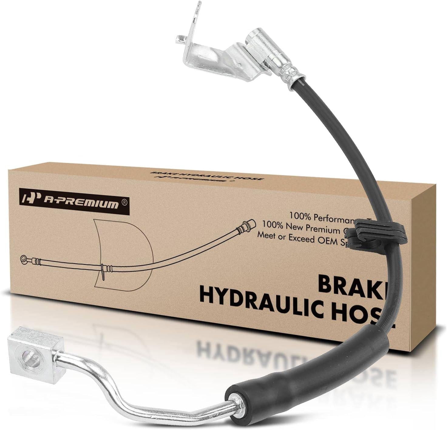 A-Premium Front Driver Brake Hydraulic Hose Compatible with Ford and ...