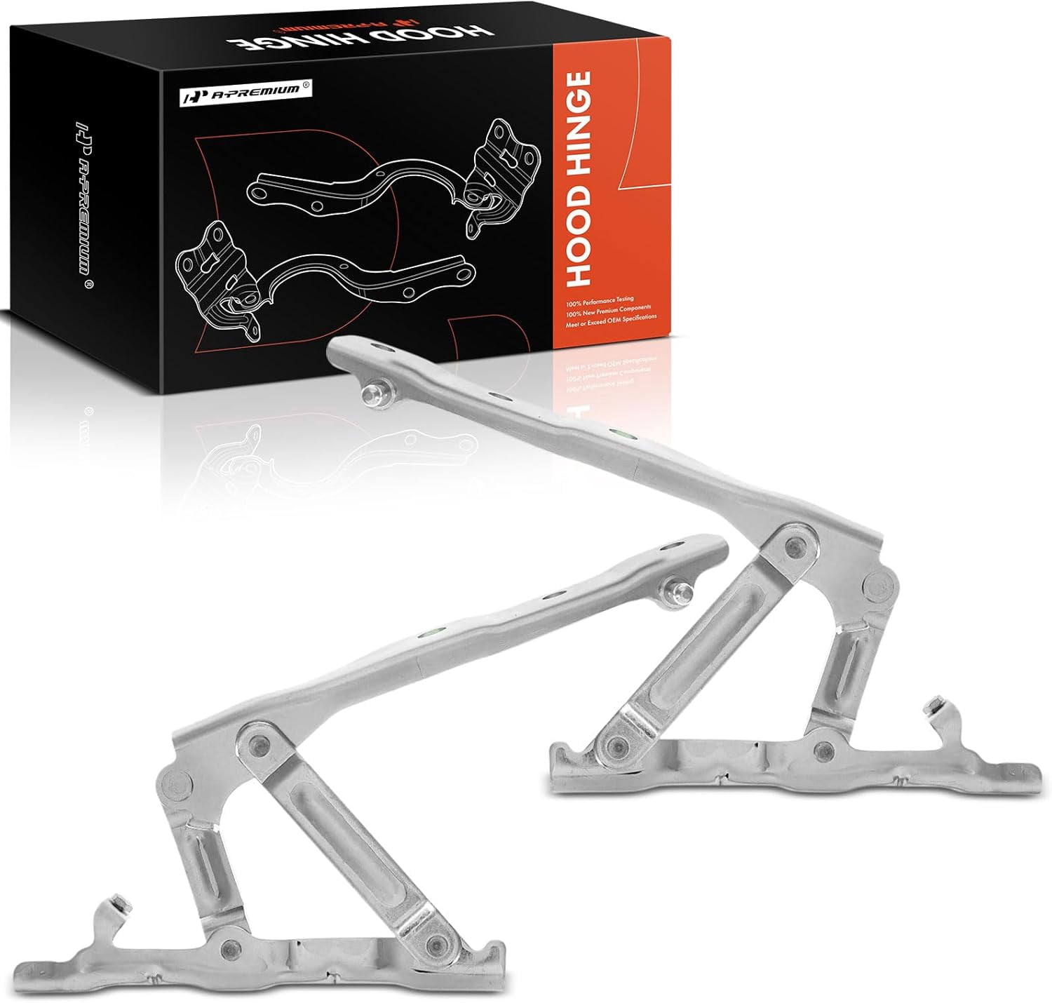 A-Premium Front Driver and Passenger Hood Hinges Compatible with ...