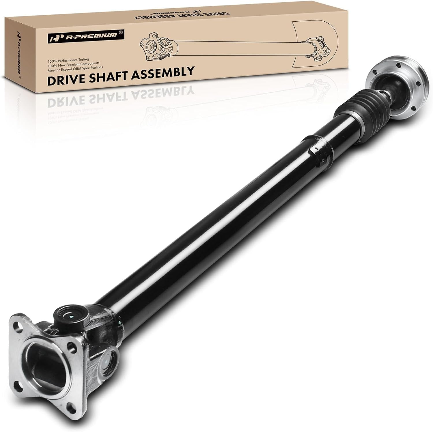 A-Premium Front Driveshaft Assembly Compatible with Jeep Grand Cherokee 2005-2006 Commander 2006 ...
