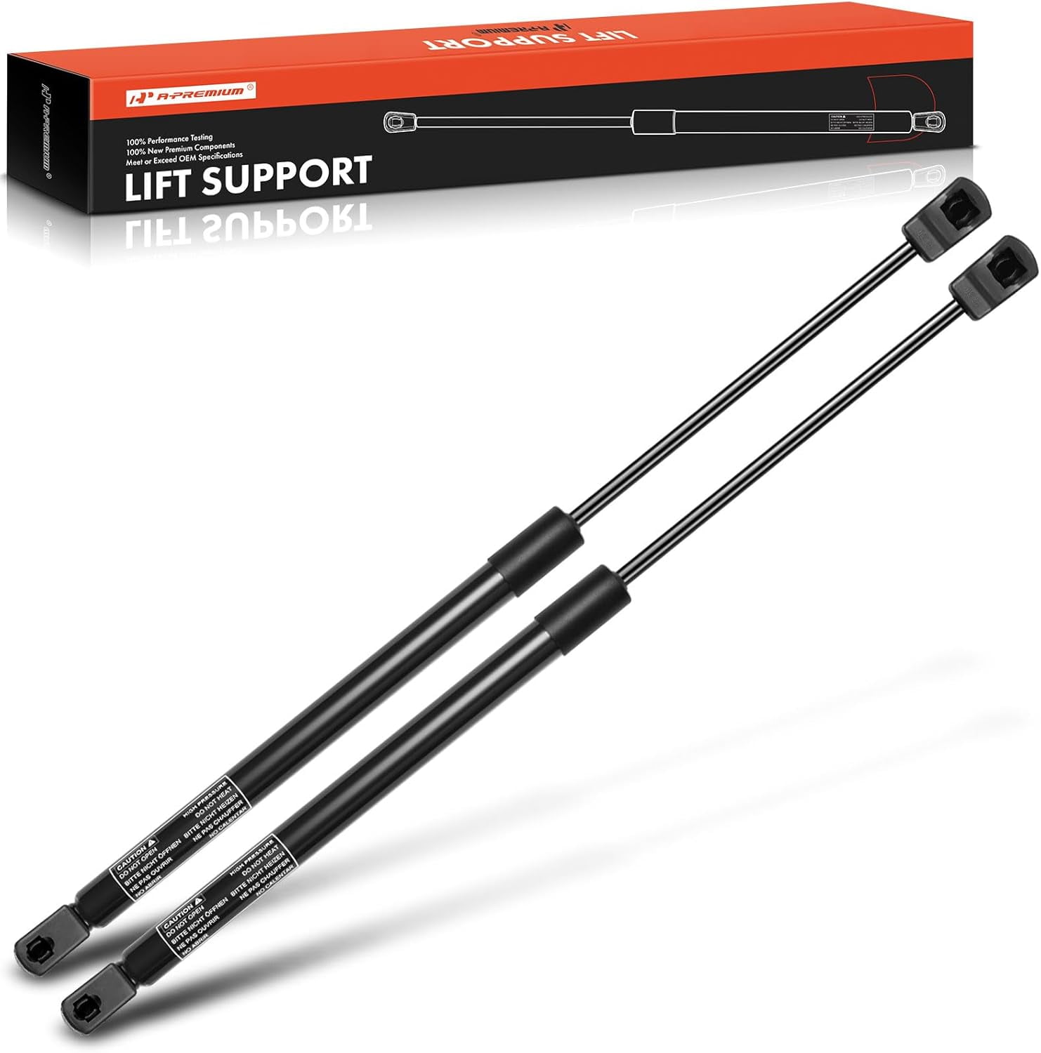 A-Premium Front Hood Lift Supports Shock Struts Compatible with Ford ...