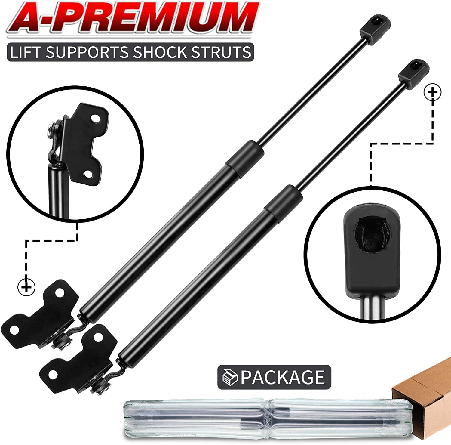 A-Premium Front Hood Lift Supports Shock Struts Compatible with Acura ...