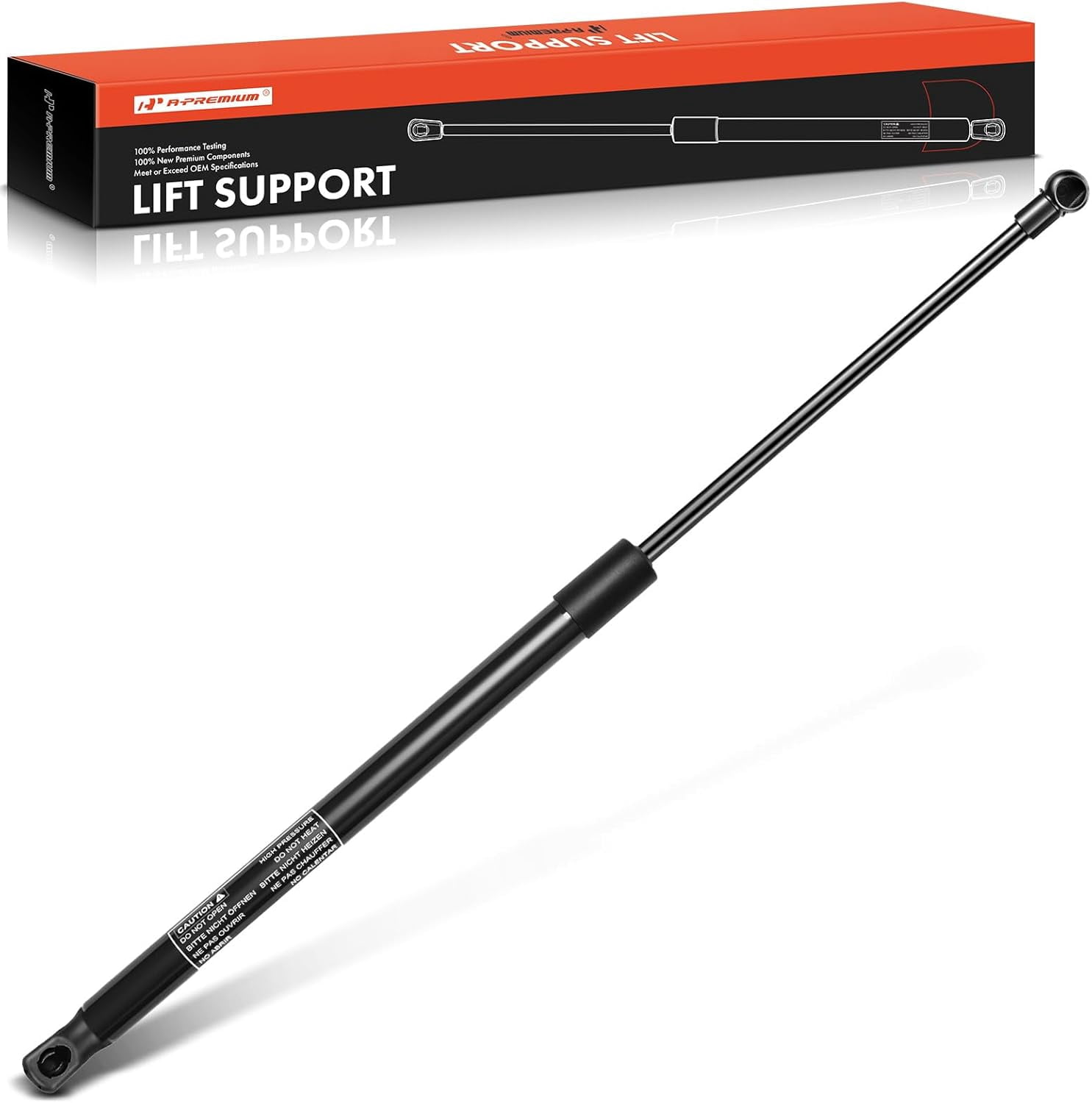 A-Premium Front Hood Lift Supports Shock Struts Compatible with ...