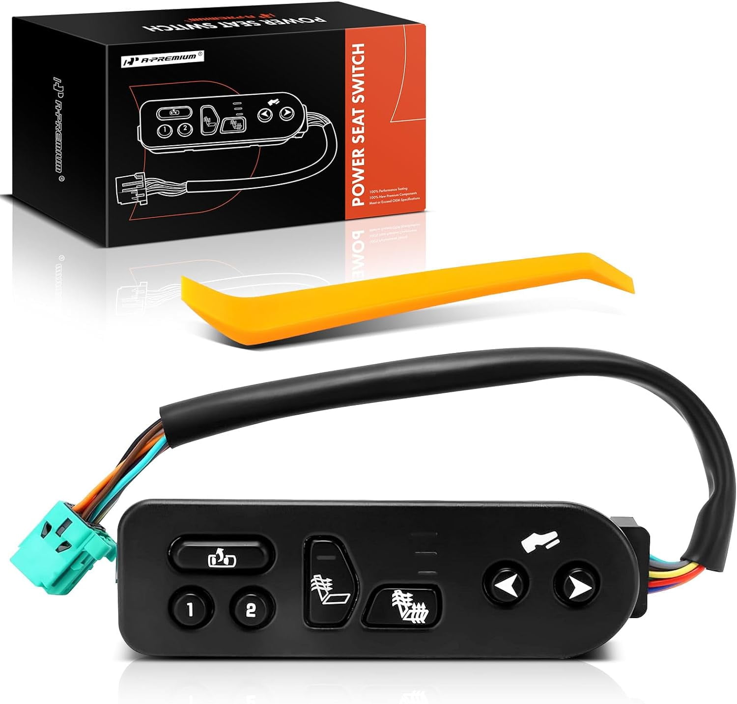 A-Premium Front Left Driver Heater Memory Seat Switch with Pedals ...