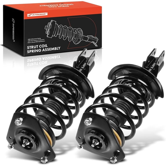 A-Premium Front Pair (2) Complete Strut & Coil Spring Assembly ...
