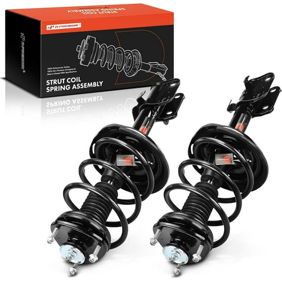 A-Premium Front Pair (2) Complete Strut and Coil Spring Assembly ...