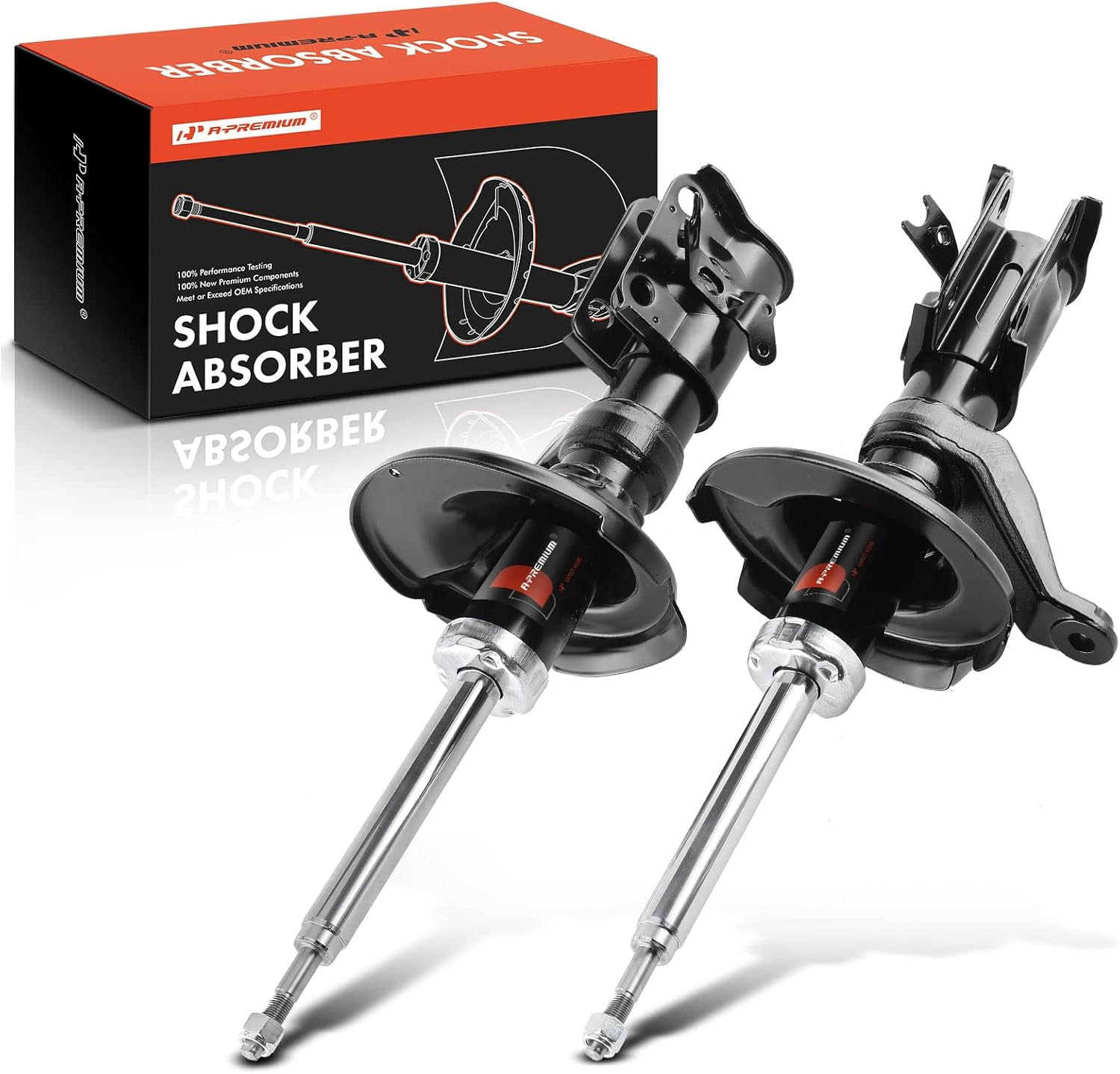 A-Premium Front Pair [2] Strut Assembly Compatible with Honda Civic ...