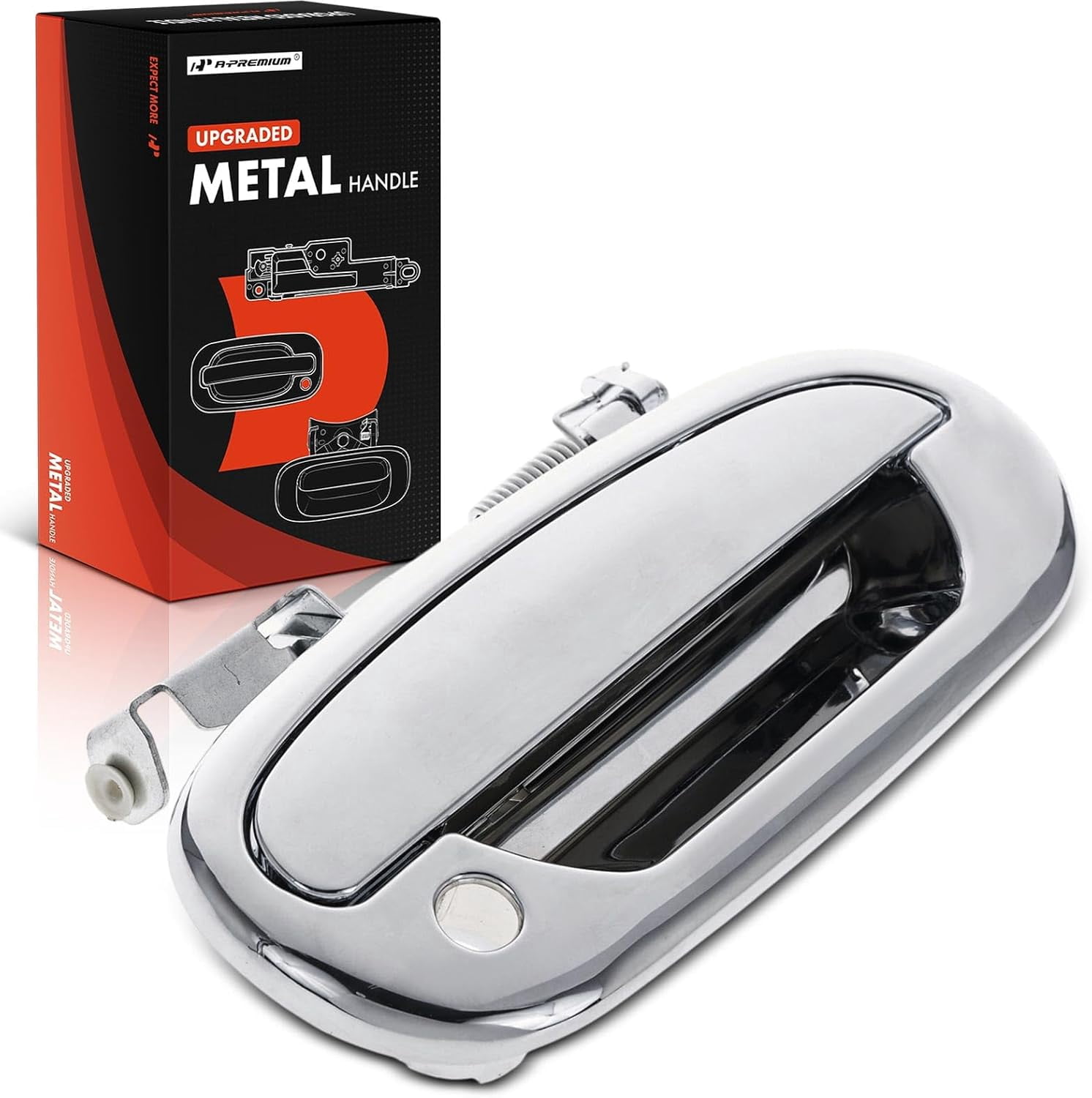 A-Premium Front Right Passenger Side Upgraded Metal Exterior Door ...