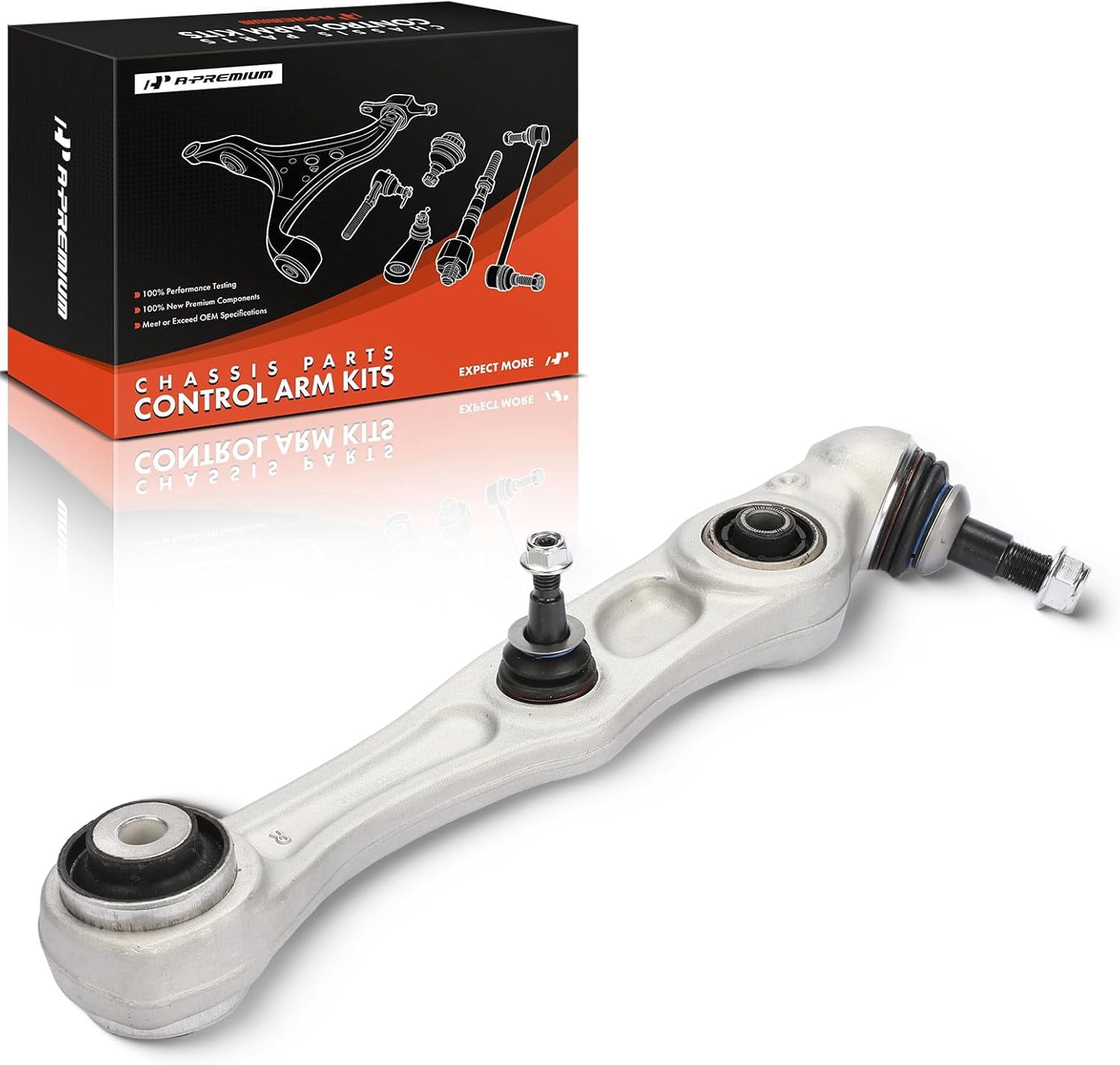 A-Premium Front Right Rearward Lower Control Arm, with Ball Joint ...