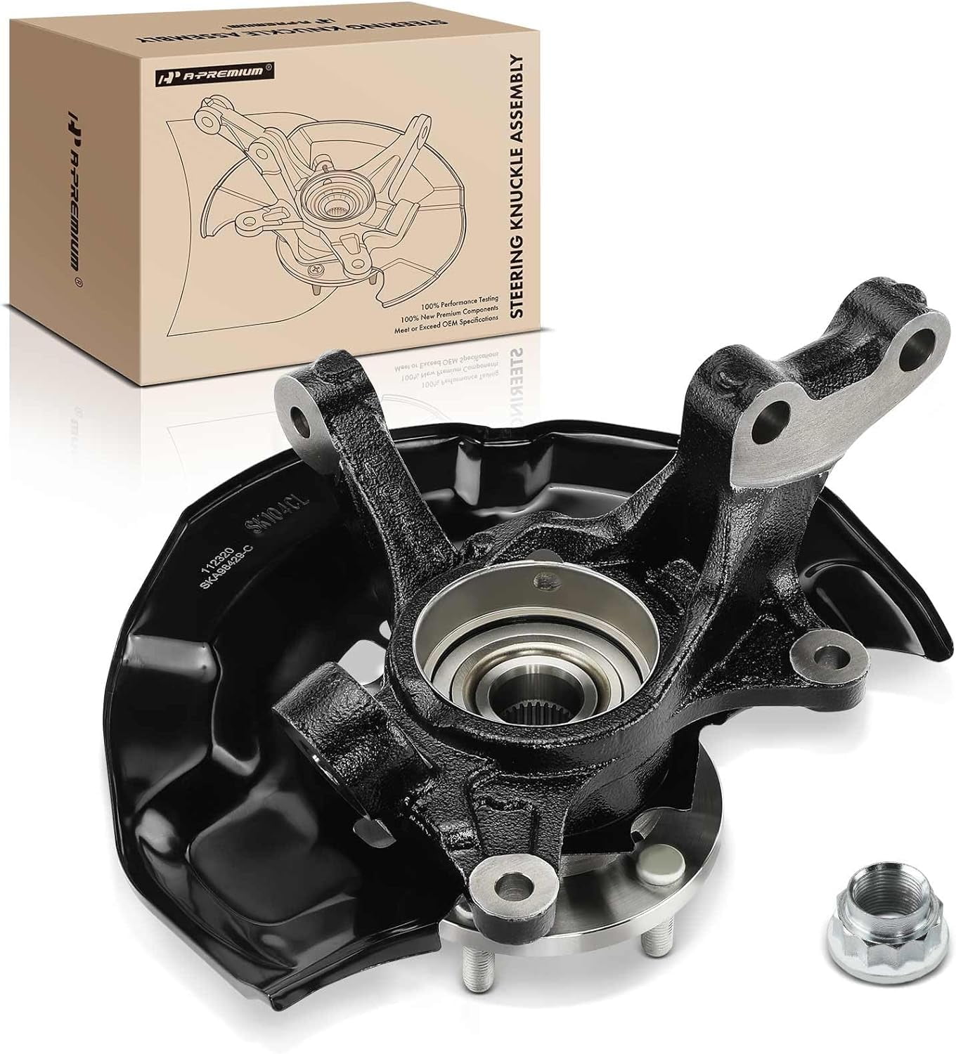 Steering Knuckle And Hub Assembly