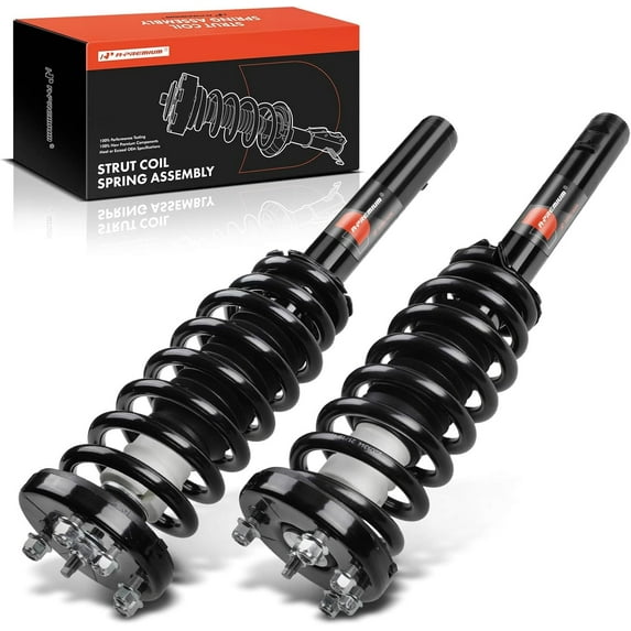 A-Premium Front Strut Shock Assembly w/Coil Spring Compatible with ...