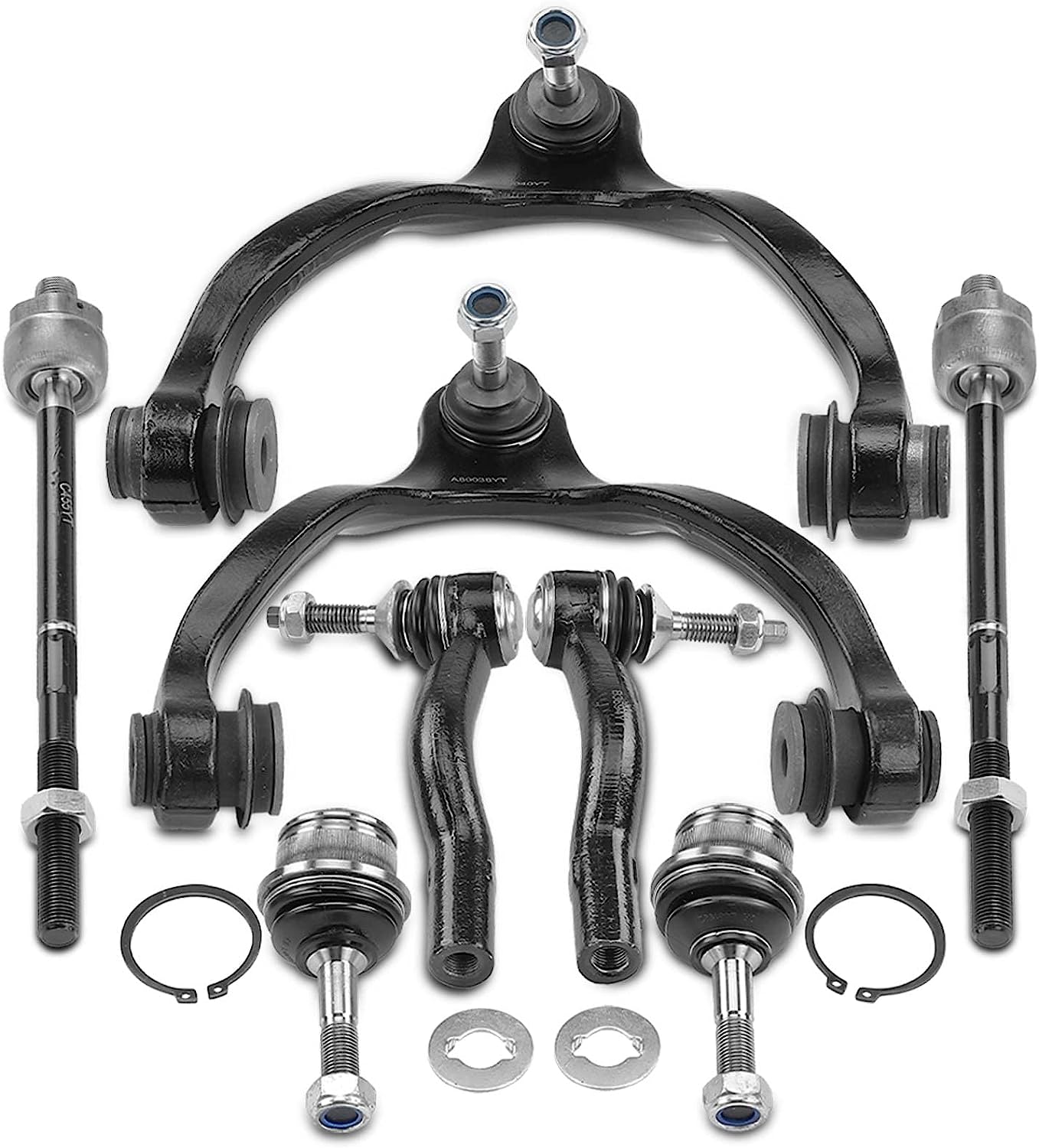 A-Premium Front Suspension Kit Control Arm Ball Joint Tie Rod End ...