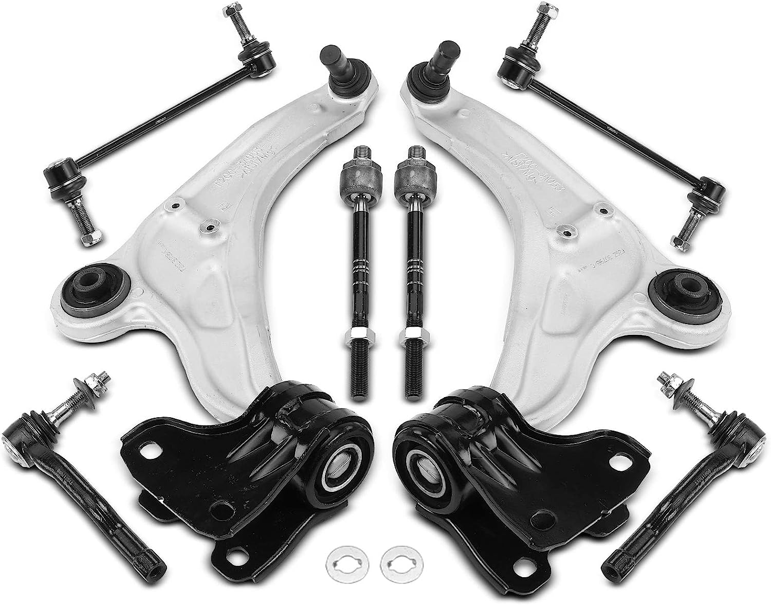 A-Premium Front Suspension Kit Control Arm Ball Joint Tie Rod End Sway ...