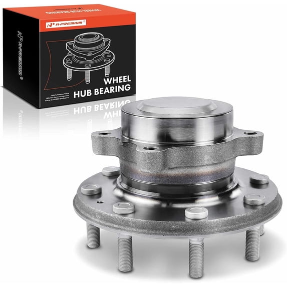 A-Premium Front Wheel Bearing and Hub Assembly with 8-Lug Compatible ...