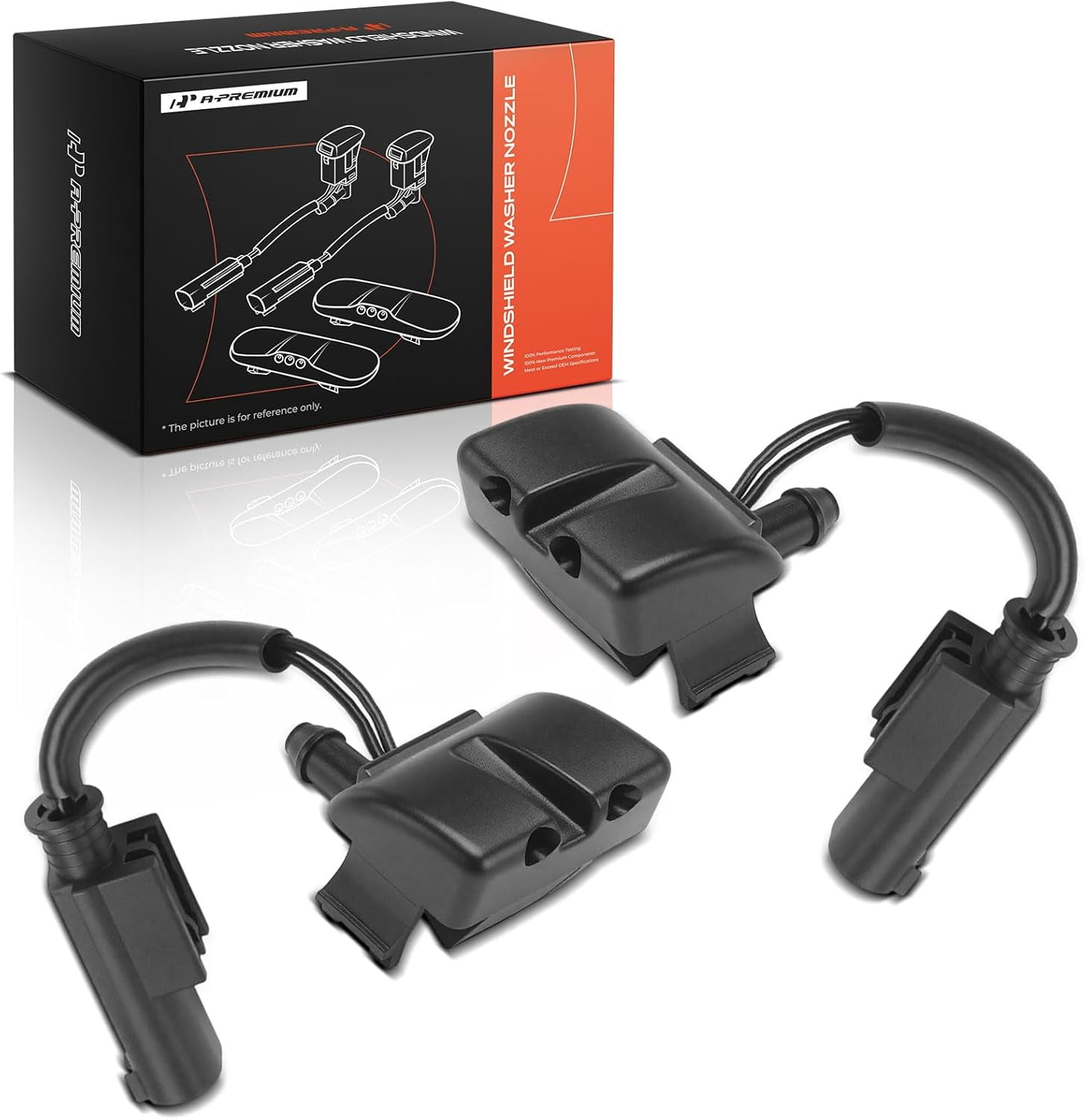 A-Premium Front Windshield Washer Nozzle Compatible with BMW E46 Series ...