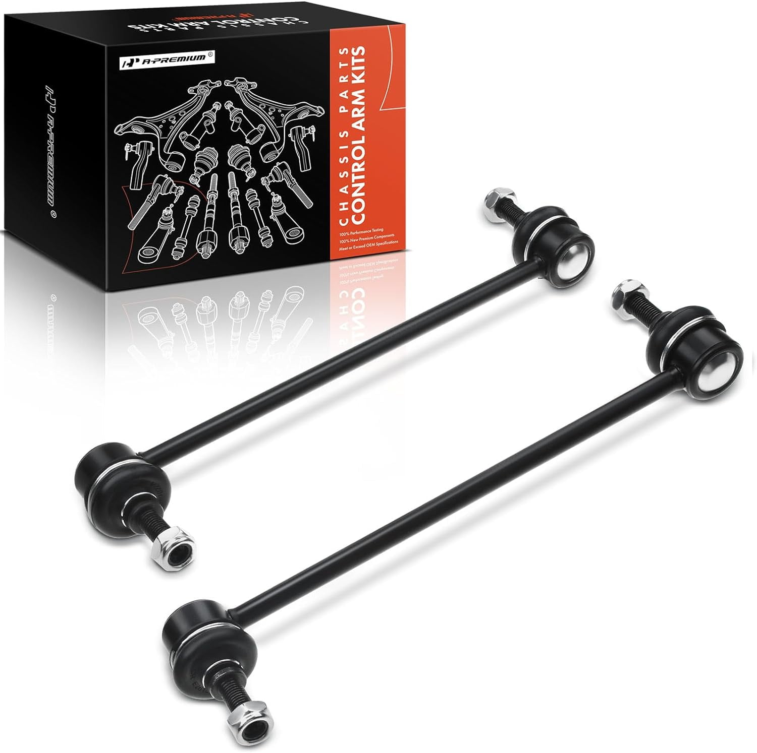 A-Premium Front or Rear Stabilizer Bar Links, Set of 2 - Walmart.com