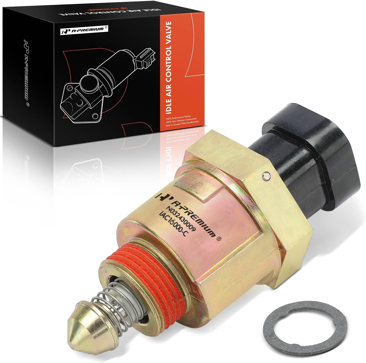A-Premium Fuel Injection Idle Air Control Valve Compatible with ...