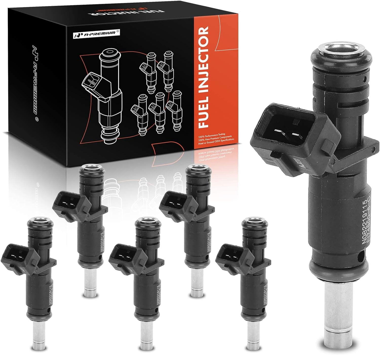 A-Premium Replacement Fuel Injectors, 6 Count - Walmart.com
