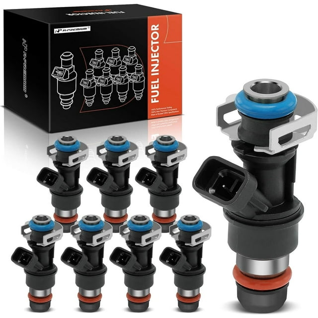 A-Premium Fuel Injectors Compatible with Chevy Silverado 1500 2500 3500 ...