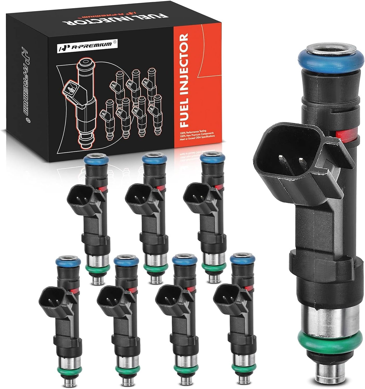 A-Premium Fuel Injectors Compatible with Ford Crown Victoria & Lincoln ...