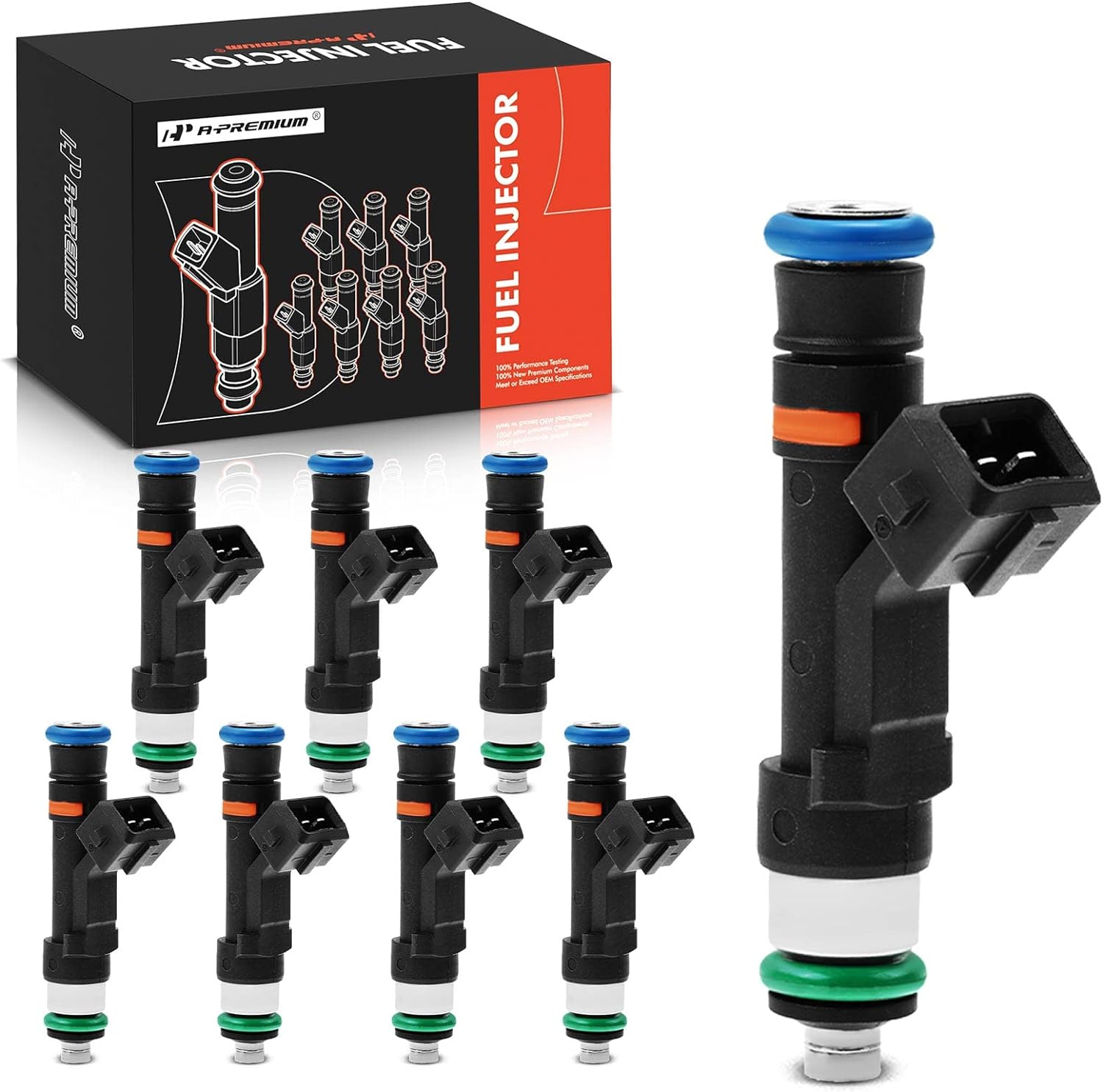 A-Premium Fuel Injectors Compatible with Ford F-150 F150 2003, F-150 ...