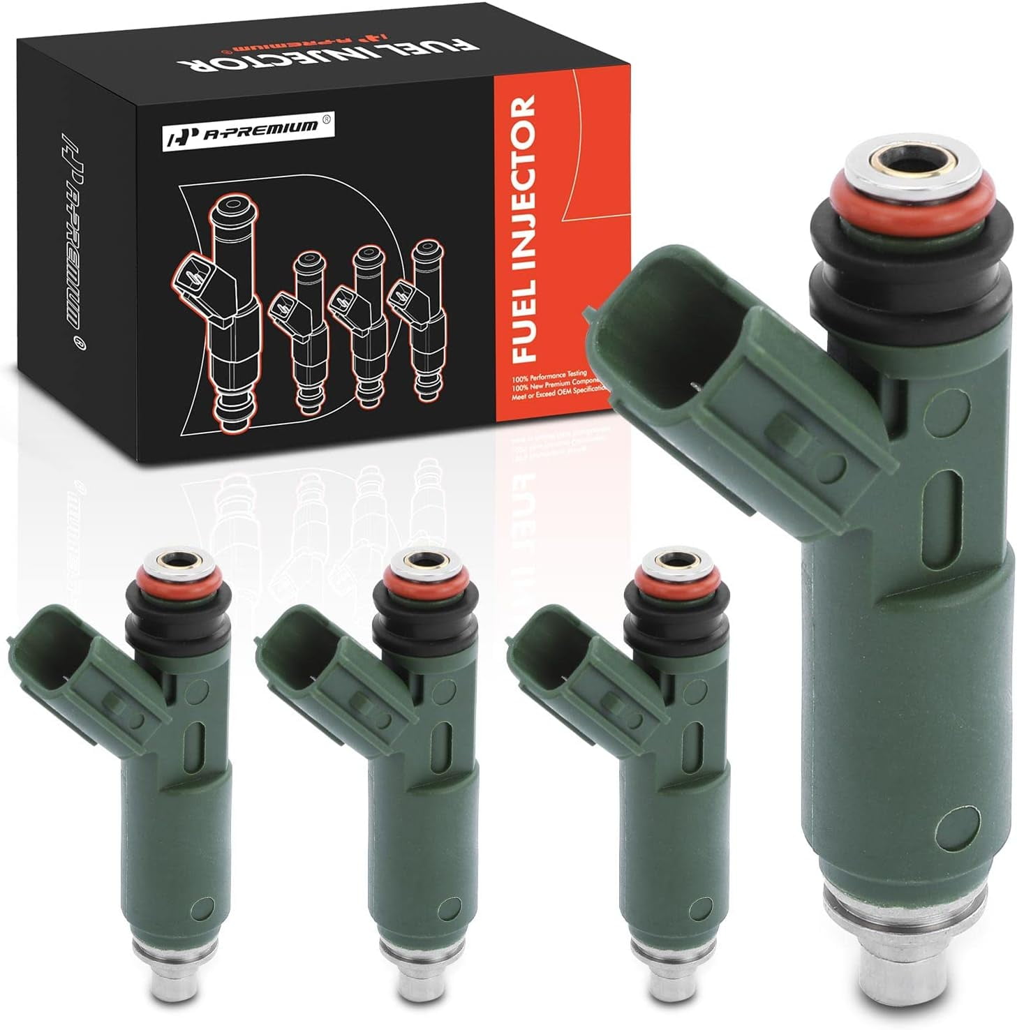 A-Premium Fuel Injectors Compatible with Toyota Corolla 2000-2004 ...